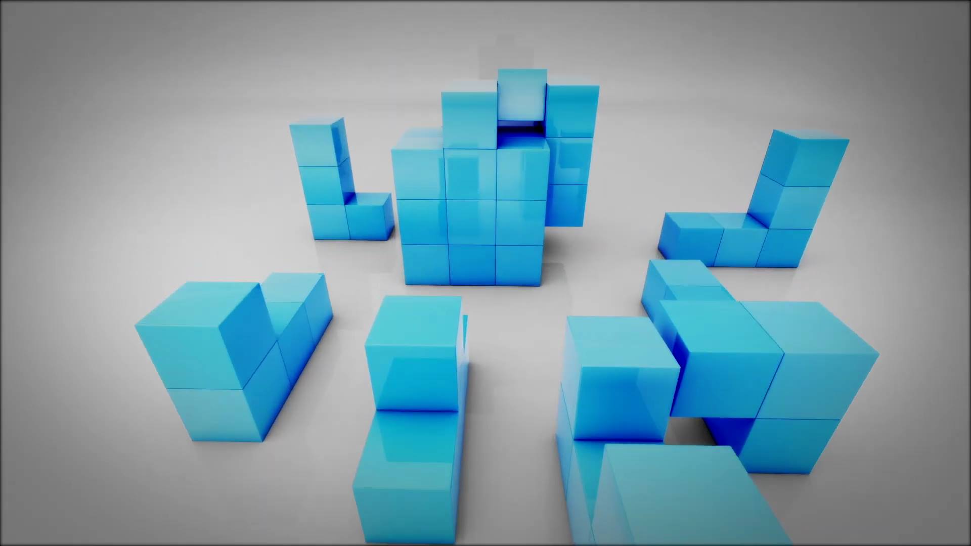 Business Cubes Logo Reveal – Multi-Logo Premiere Pro Animation