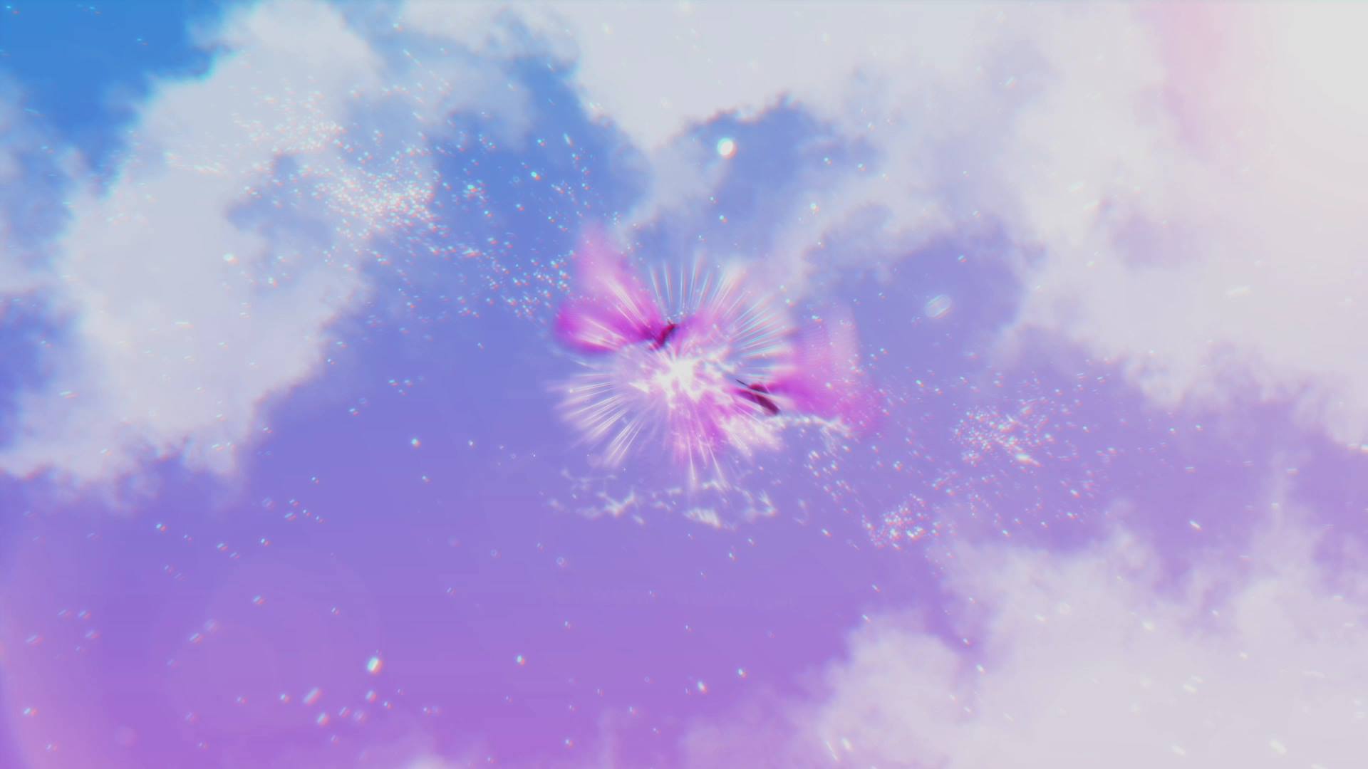 Butterflies in Clouds Unveil – Ethereal Butterfly AE Template