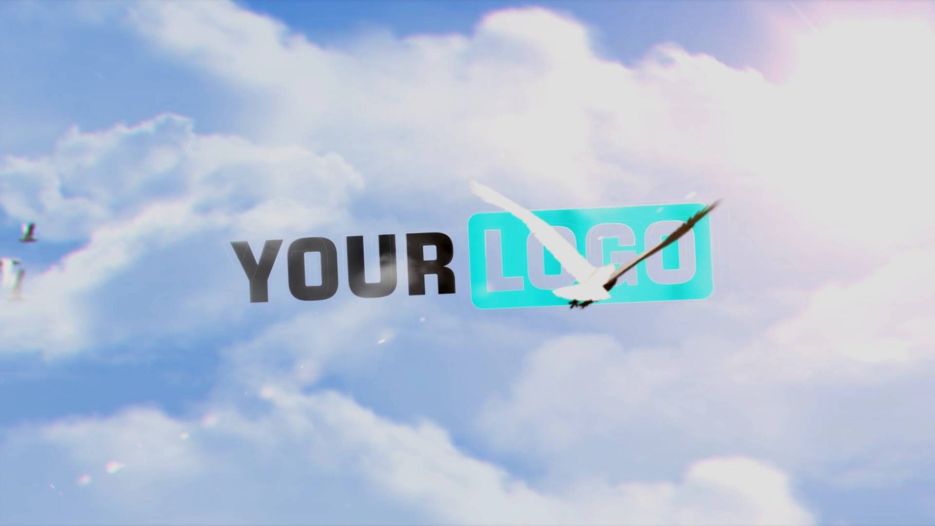 Cinematic Sky Reveal – Atmospheric Logo Animation