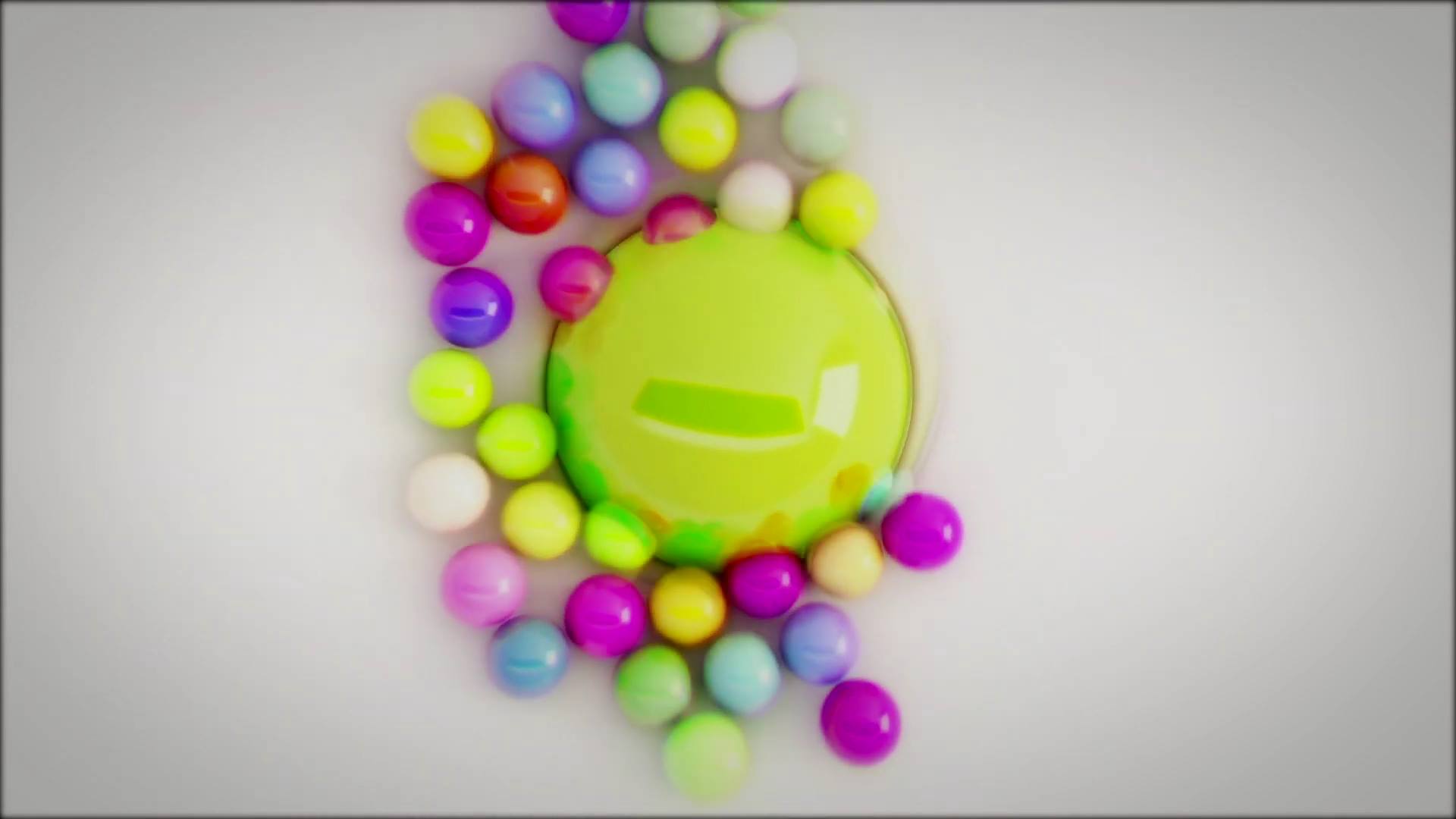 Colorful Marbles Logo Reveal – Fun and Playful AE Logo Animation