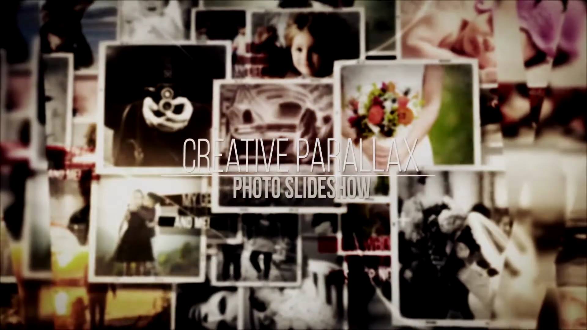 Creative Parallax Photo Slideshow – Cinematic AE Template