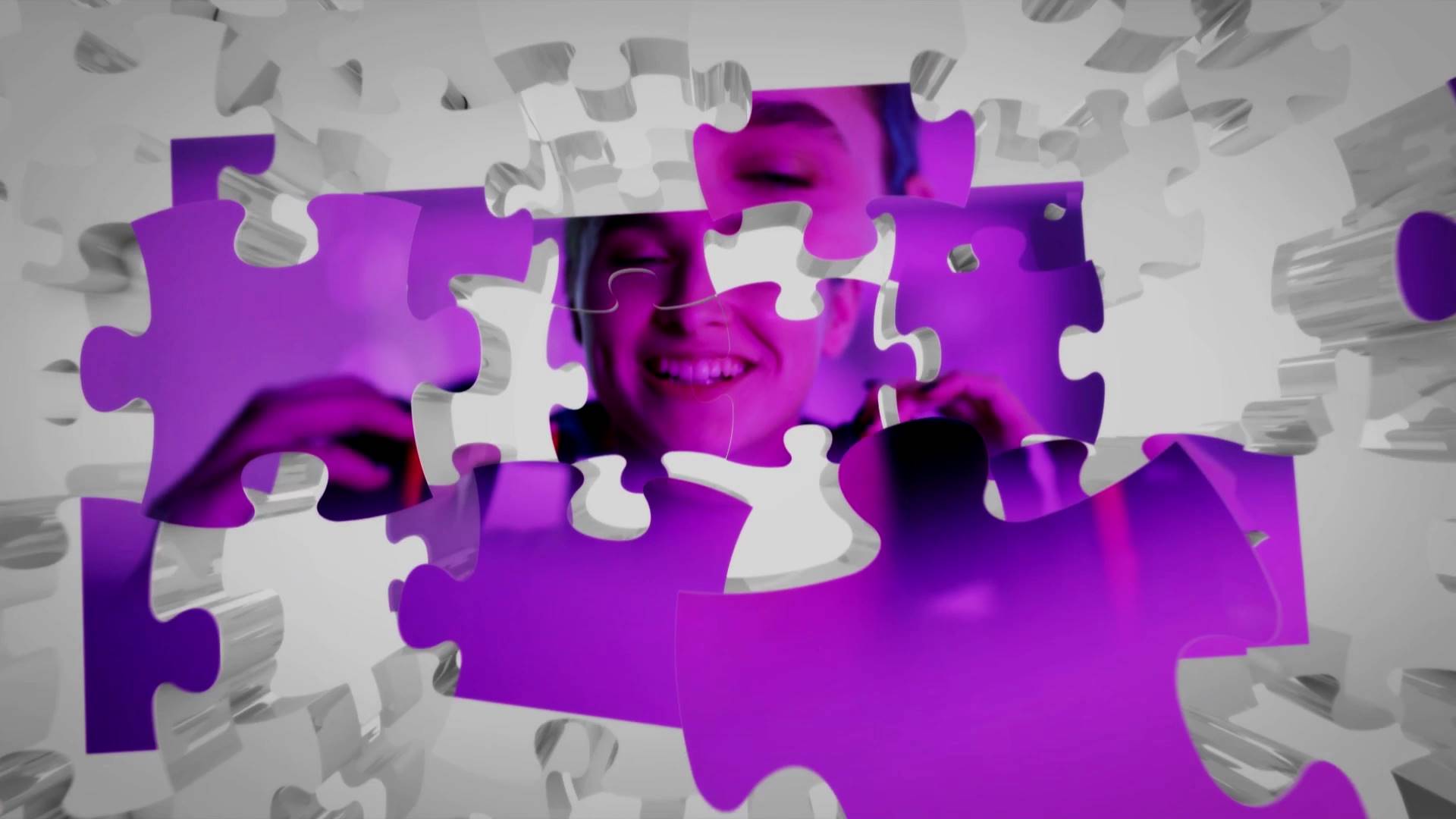 Puzzle Reveal – Logo Animation That Assembles Your Brand