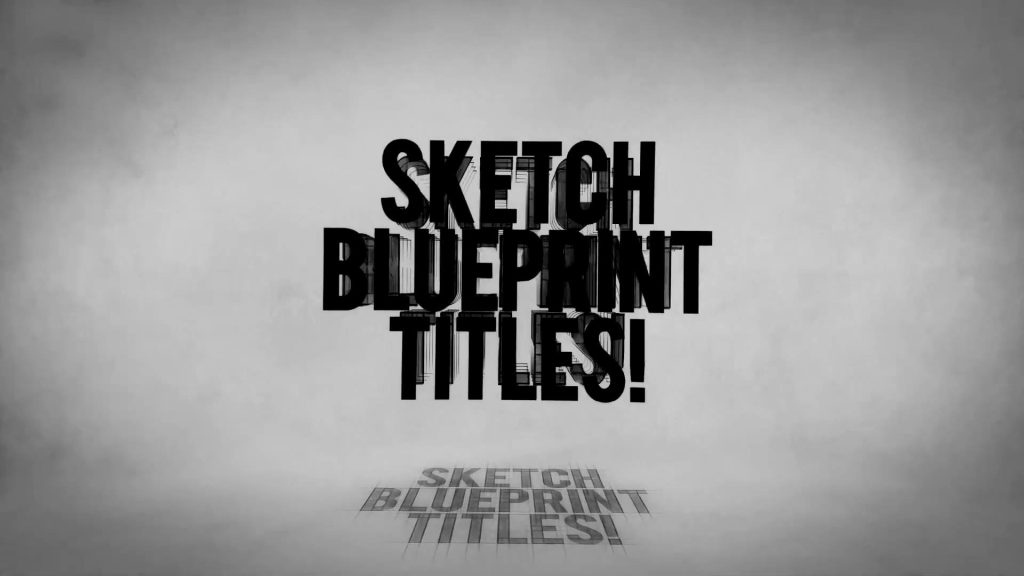 Sketch Drawing Title Reveal – Hand-Drawn MOGRT Animation