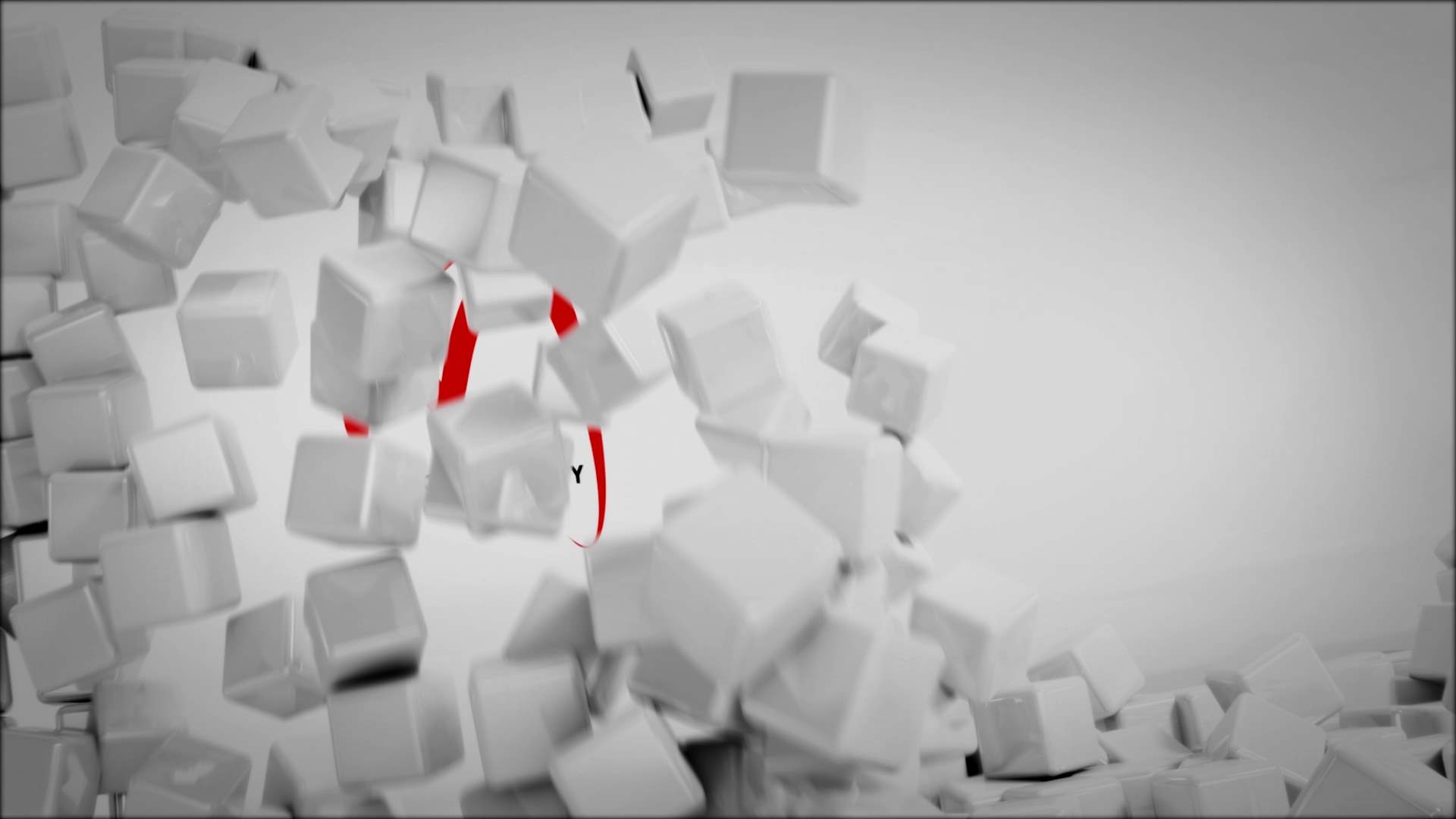 Wall Of Cubes Logo Reveals – Modern 3D Logo Animation