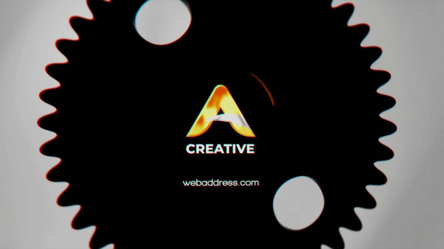 Cogs Logo Unveil – Mechanical Gear Logo Animation