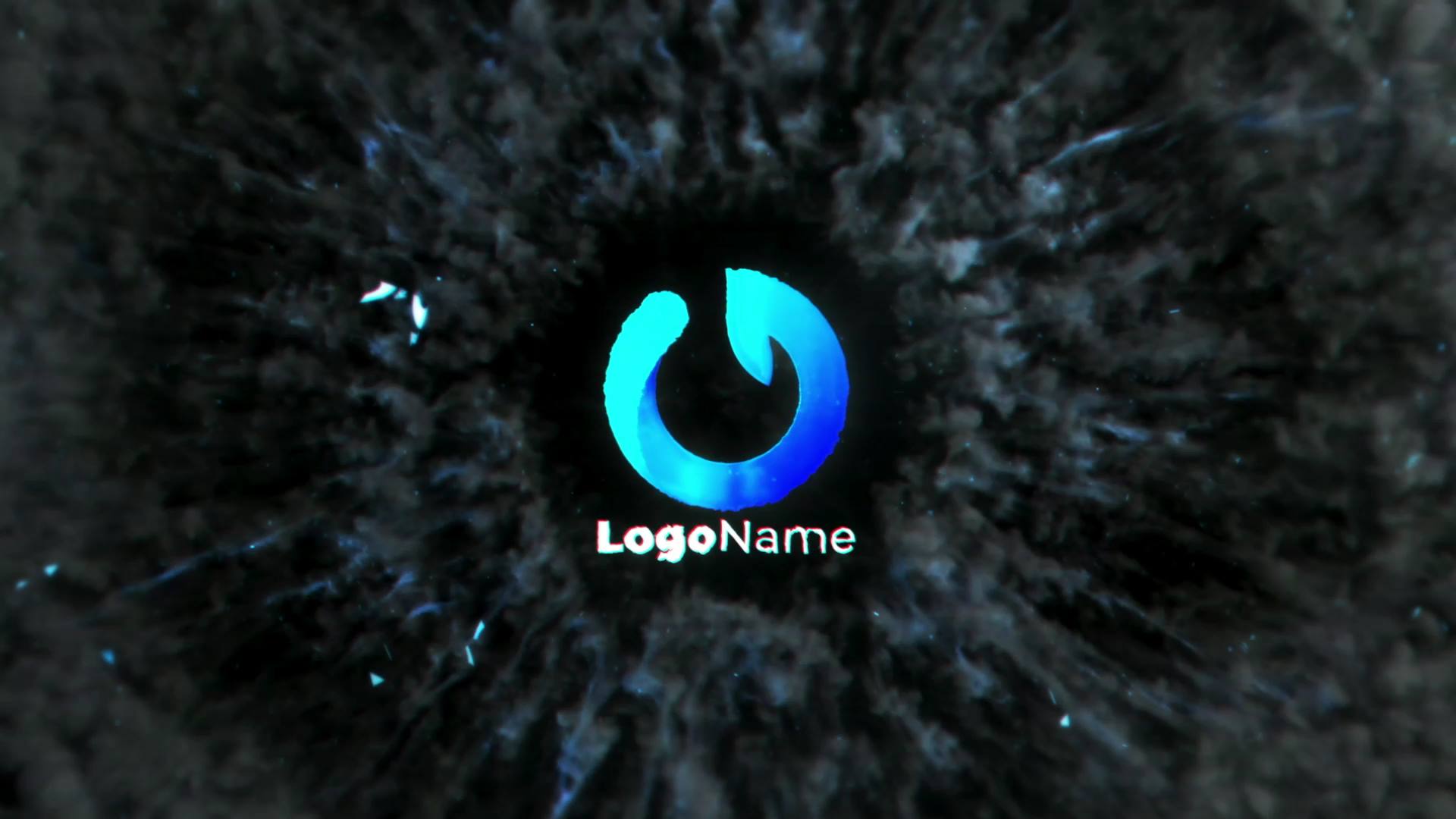 Fiery Explosion Unveil – Explosive Logo Reveal for Premiere Pro