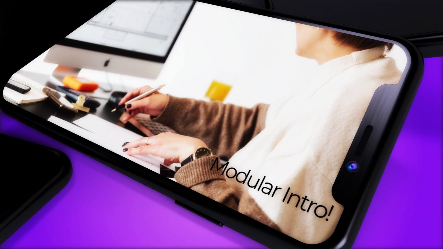 Matrix Phones Slideshow – Template for Mobile Presentations