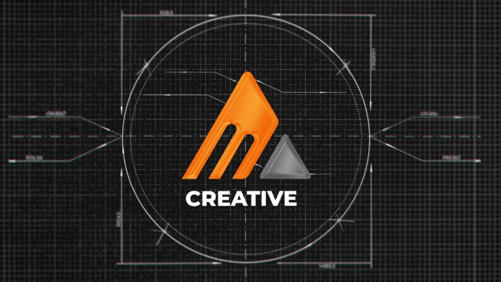 Architect Blueprint Logo Reveal – Architectural Blueprint Animation