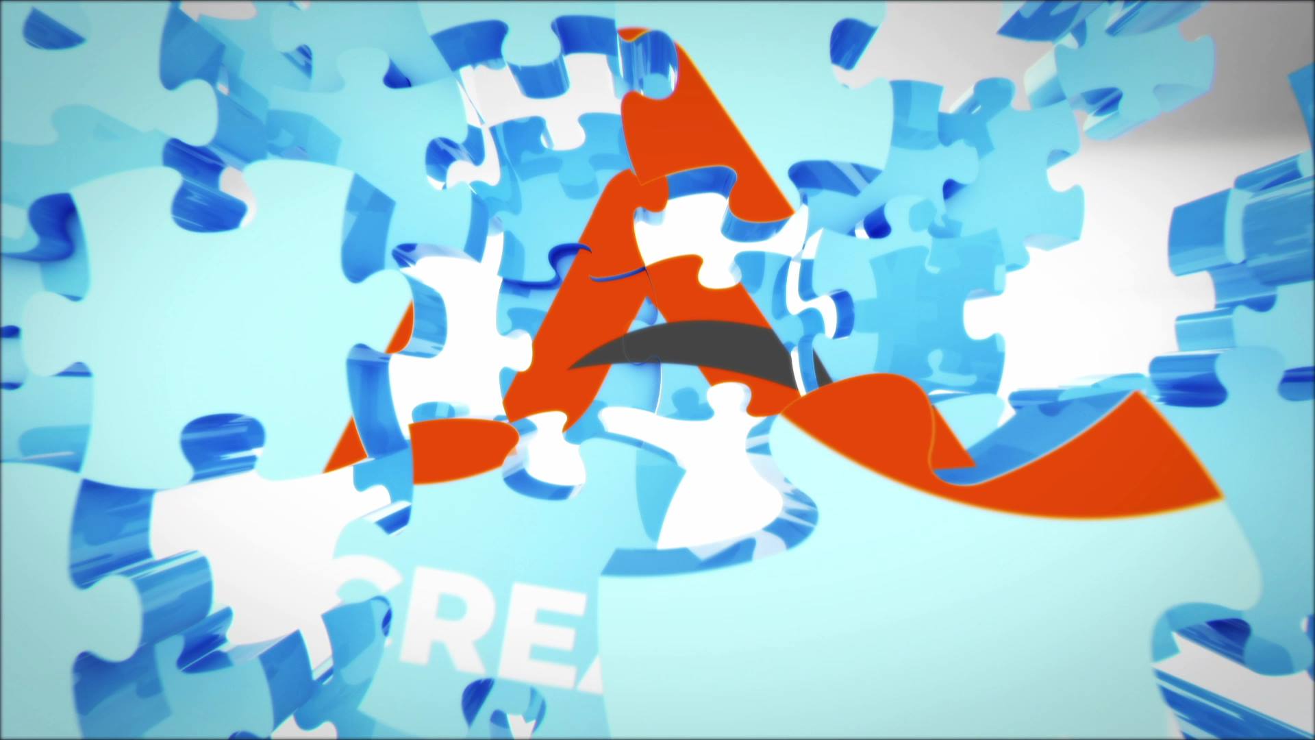Puzzle Logo Reveal – Creative MOGRT Logo Animation