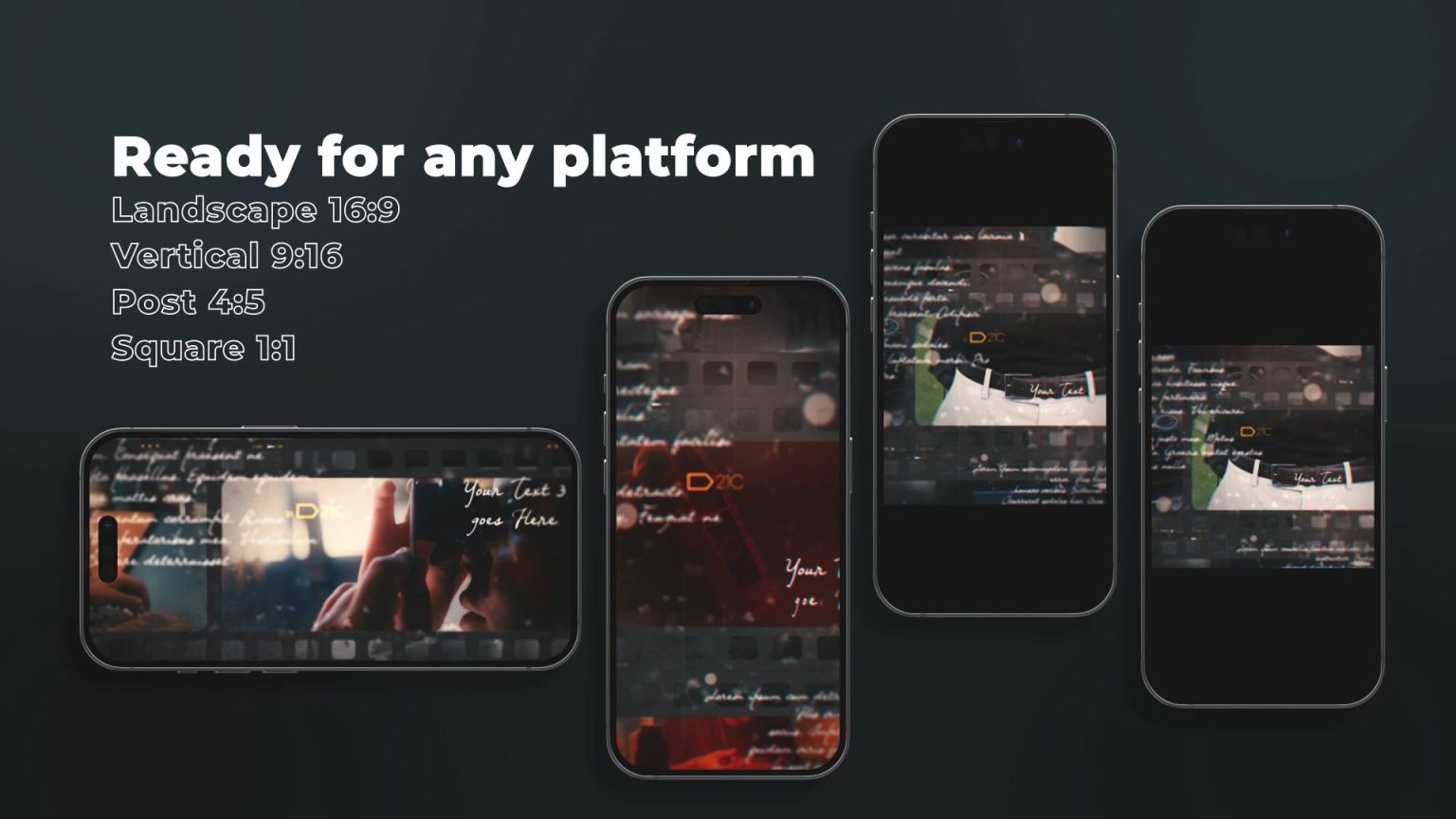 Cinema Tape Showcase – Online Cinematic Slideshow