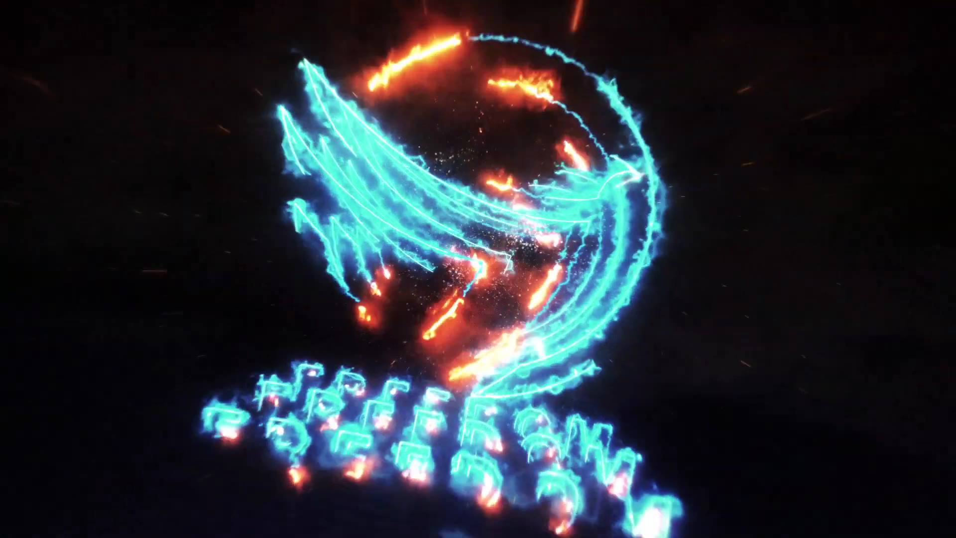 Dark Energy Logo Intro - Cinematic Energy Reveal
