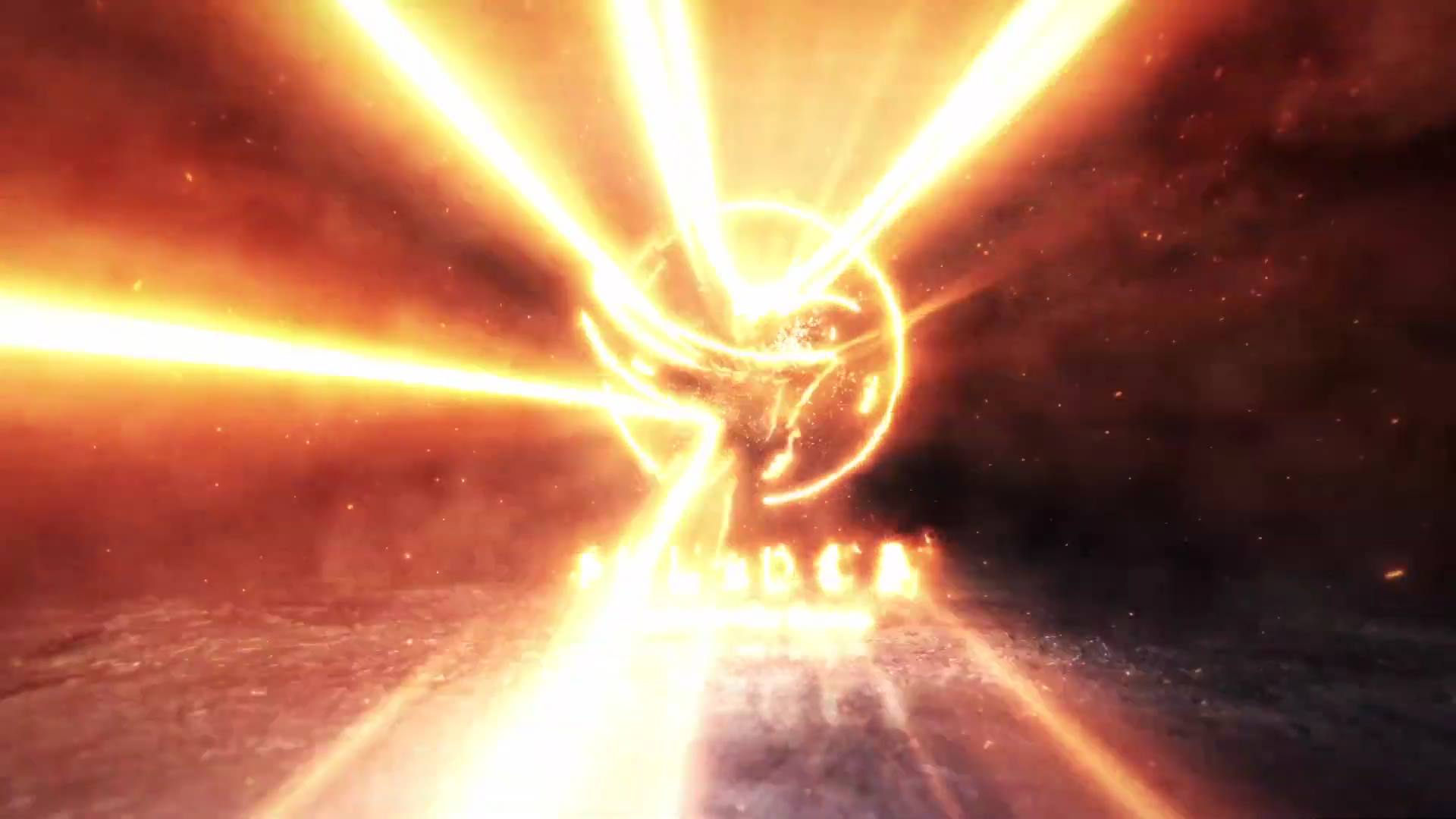 Energetic Fire Logo - Powerful Flame Reveal